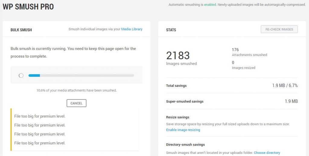 WP SMUSH PRO Eklentisiyle Wordpress'teki Tüm Görselleri Kayıpsız Sıkıştırma - SEO Gezegeni